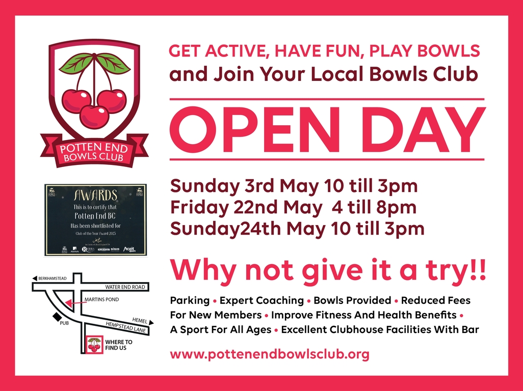 Membership - Potten End Bowls Club
